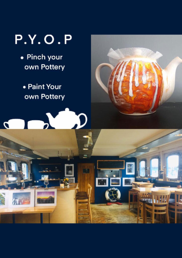 PYOP- Pinch your own pottery classes – The Belfast Barge